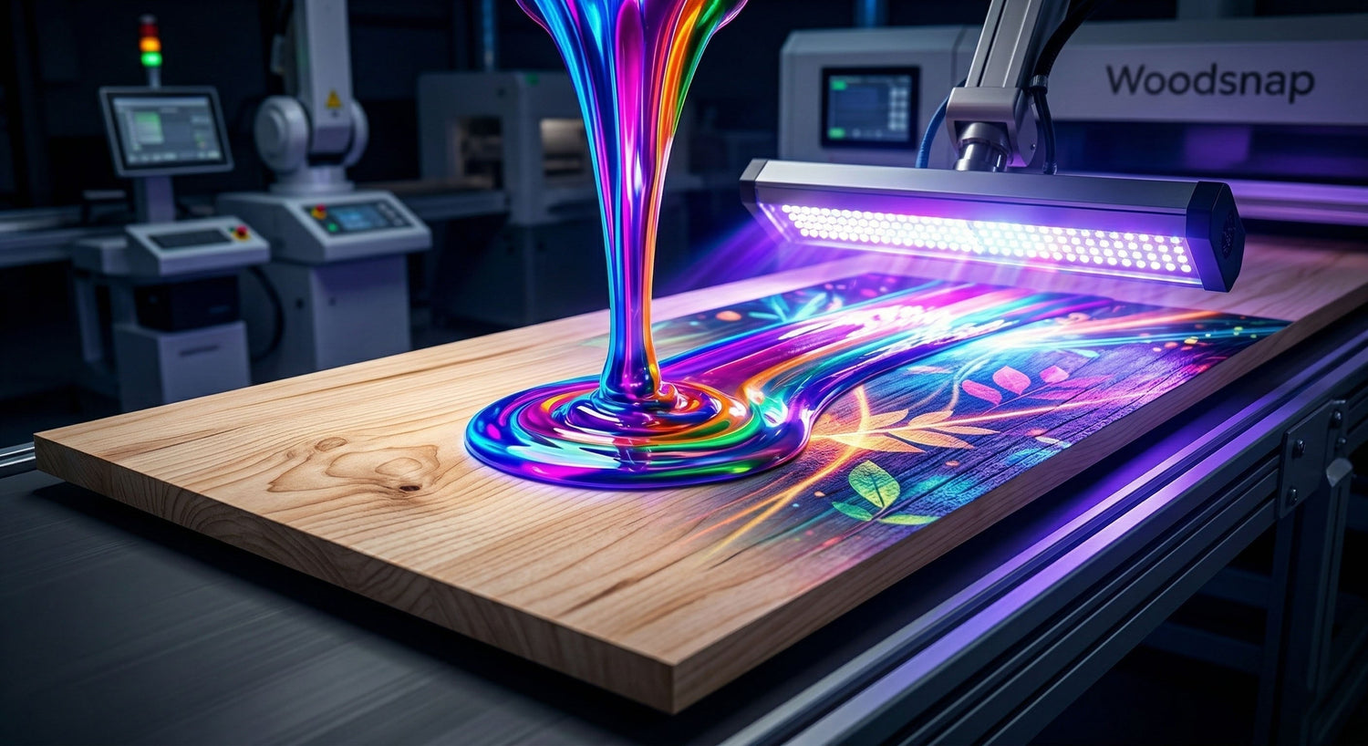 The Science of the Spark: How UV-Cured Ink Revolutionized Wood Printin